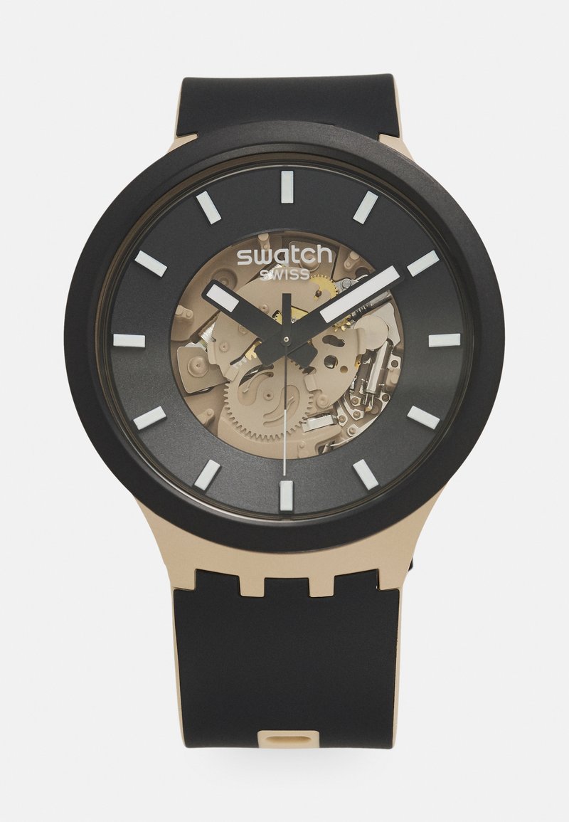 Swatch BIG BOLD BIOCERAMIC - Orologio - time for taupe/nero - Zalando.it