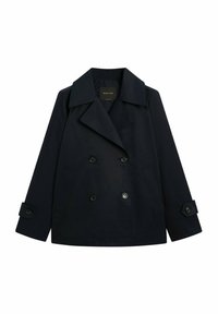 Massimo Dutti SHORT WITH TAB DETAILS - Blazer - dark blue/mörkblå ...