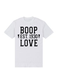 Henry Tiger BETTY BOOP LOVE - Triko s potiskem - white/bílá - Zalando.cz