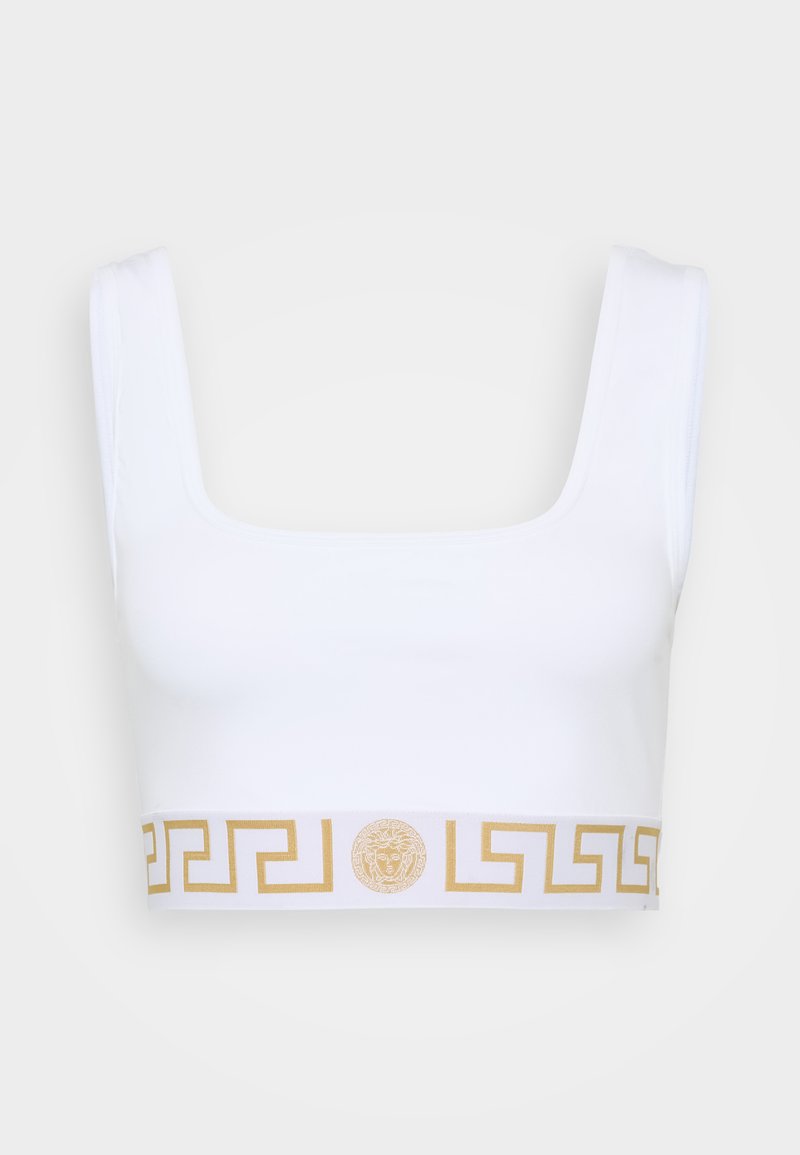 Versace UNDERWEAR TOP TOPEKA NEW LOGO - Brassière - optical white/blanc ...