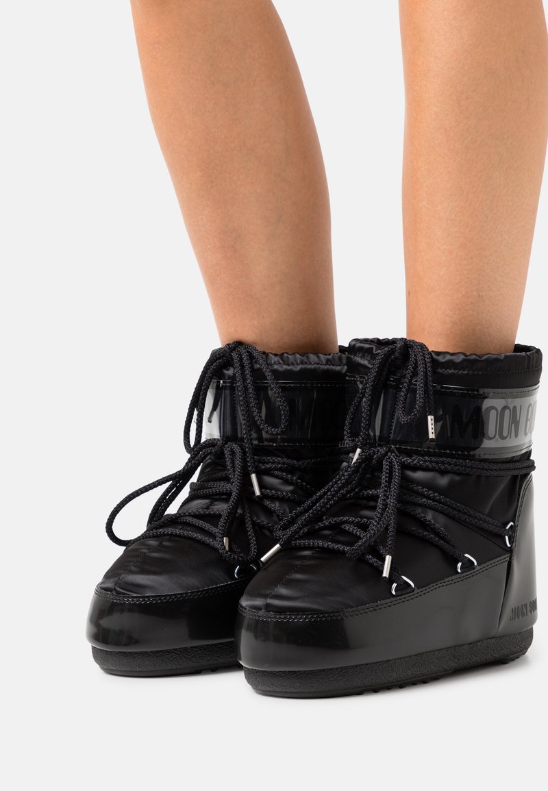 Moon Boot ICON LOW GLANCE - Snowboots - black/zwart - Zalando.nl