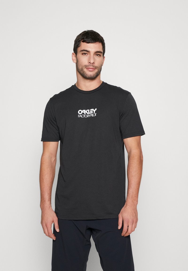 Oakley FACTORY PILOT TEE - T-Shirt print - blackout/schwarz - Zalando.ch