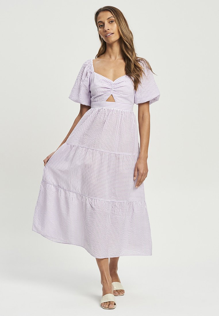 CALLI ALONNA - Robe de jour - lilac stripe/lilas - ZALANDO.FR
