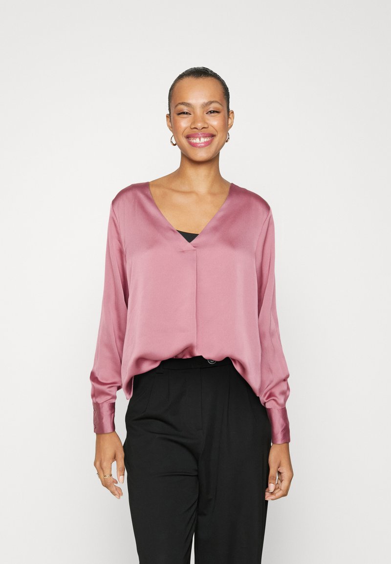 JDY JDYFIFI V NECK - Bluse - nostalgia rose/rosa - Zalando.at