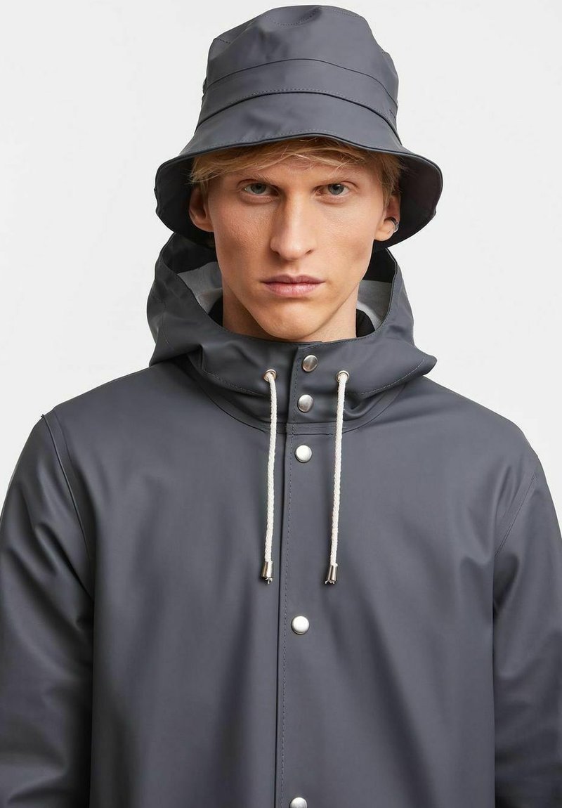 Stutterheim BECKHOLMEN - Hat - charcoal/coral - Zalando.de