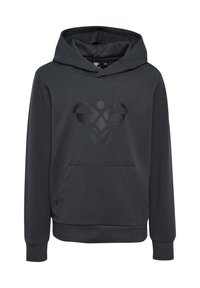 Hummel CUATRO - Sweat à capuche - asphalt black/noir - ZALANDO.FR