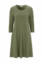 Cellbes of Sweden WITH POCKETS - Jersey dress - khaki green/khaki ...