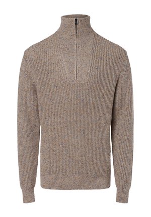 camel active ZIP TROYER - Strickpullover - orange - Zalando.de