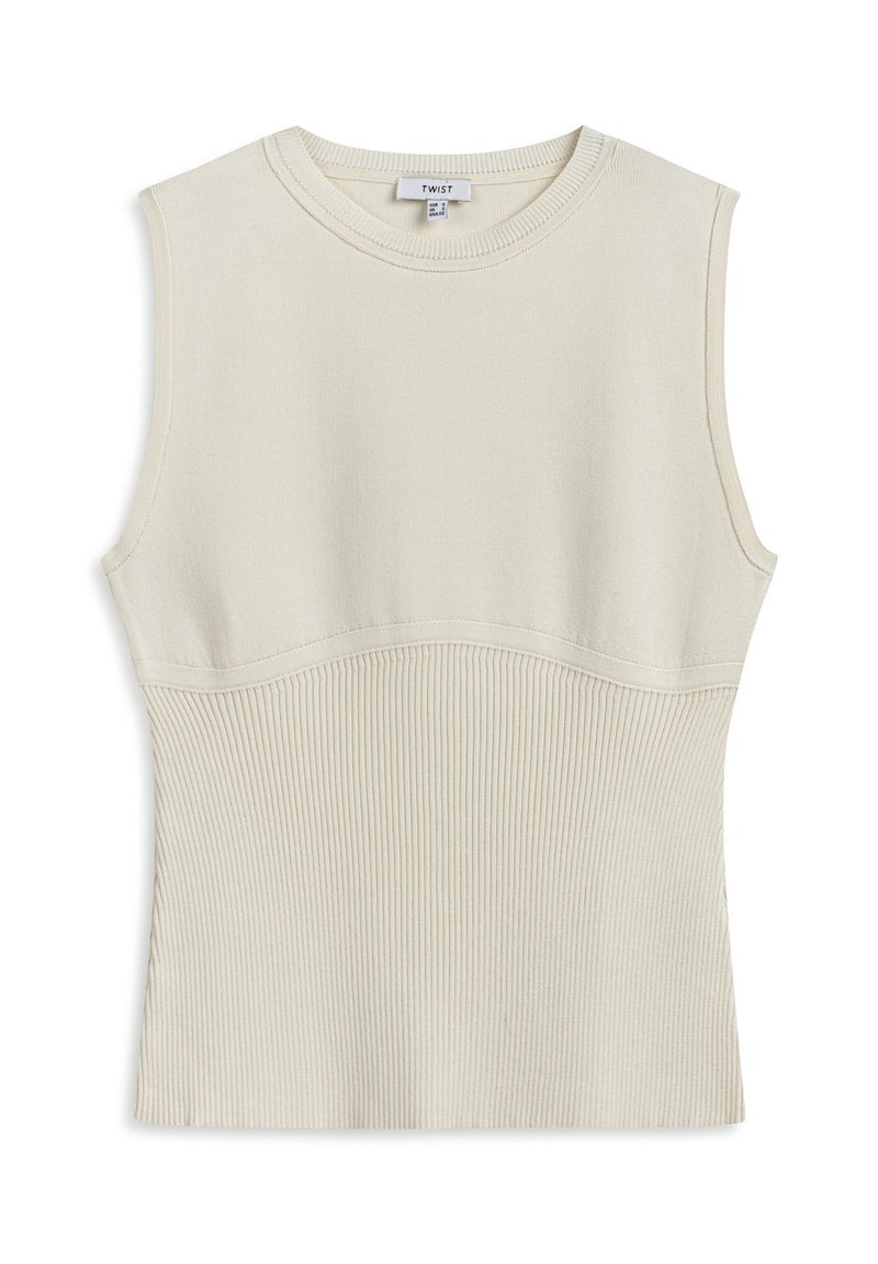 Twist Top - ecru/blanco - Zalando.es