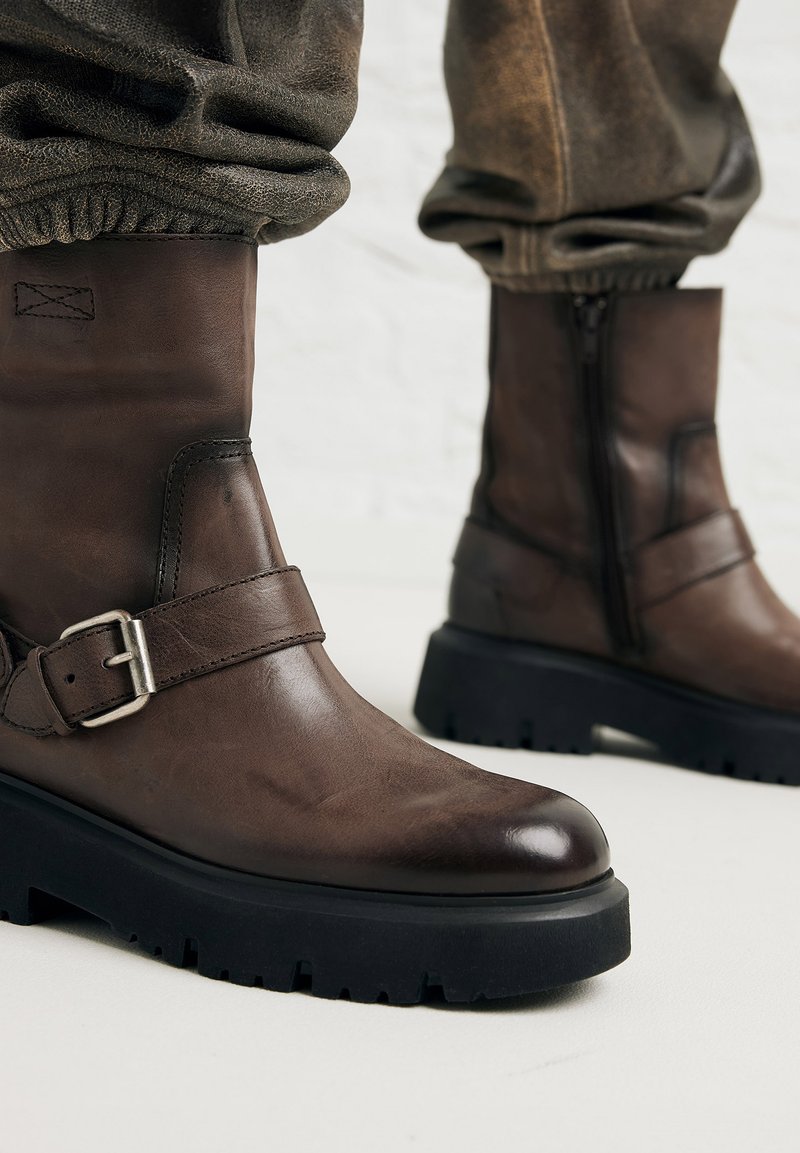 VIA VAI ZIVA - Platform ankle boots - braun/brown - Zalando