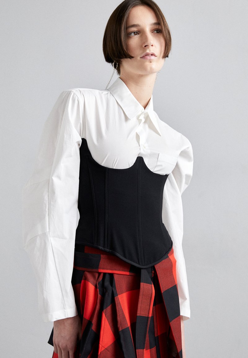 Vivienne Westwood BELLA CUPLESS CORSET - Top - black/negru - Zalando.ro