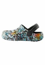 Next REGULAR FIT - Clogs - graffiti/schwarz - Zalando.at