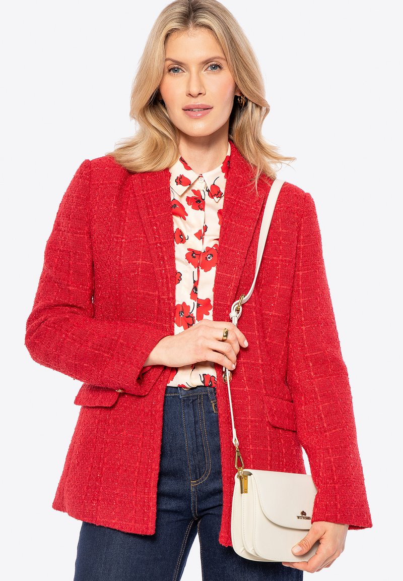 WITTCHEN MINI - Cross body bag - beige - Zalando