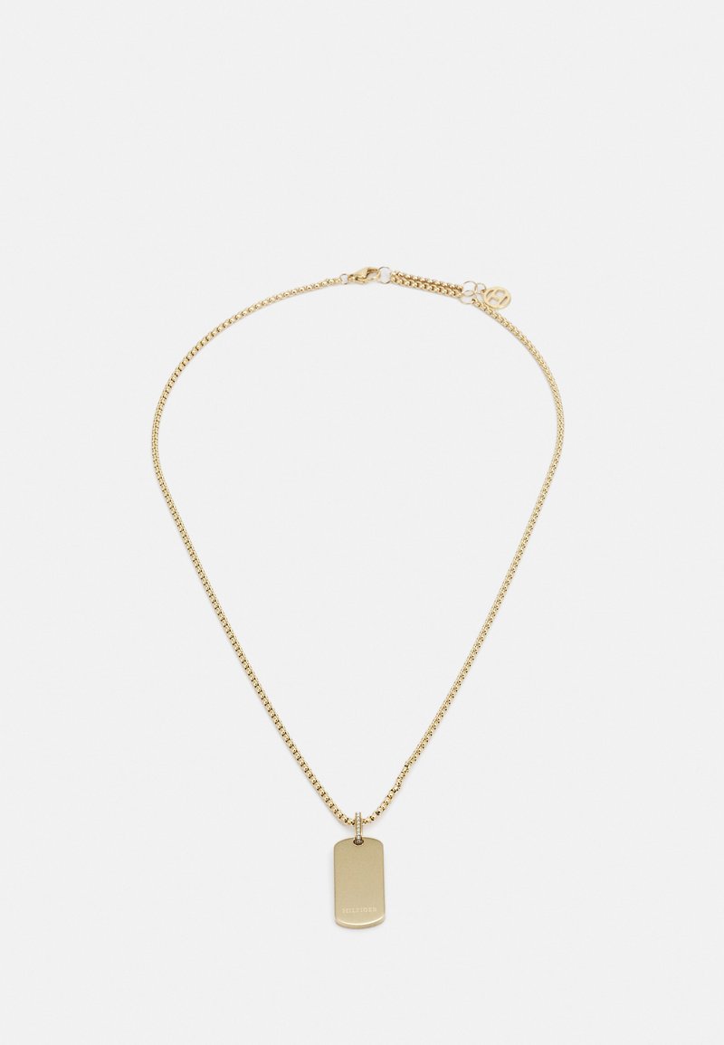 Tommy Hilfiger DOG TAG - Collier - gold-coloured/doré - ZALANDO.FR