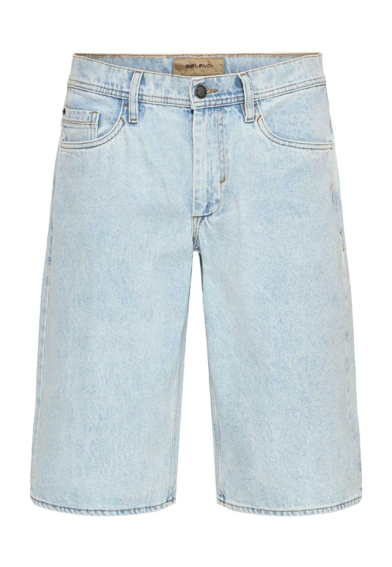 Blend BHFLAKE LOOSE FIT - Denim shorts - denim light blue/blue denim ...