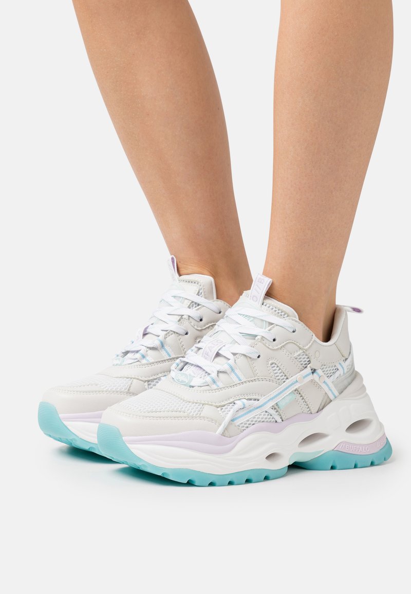 Buffalo TRIPLET HOLLOW - Sneakersy niskie/biały - Zalando.pl