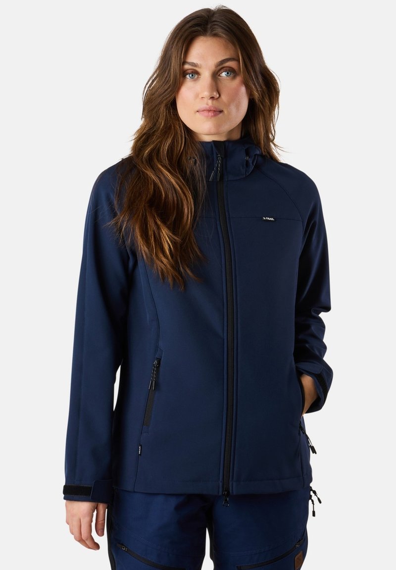 X-Trail COLORADO - Soft shell jacket - navy/dark blue - Zalando