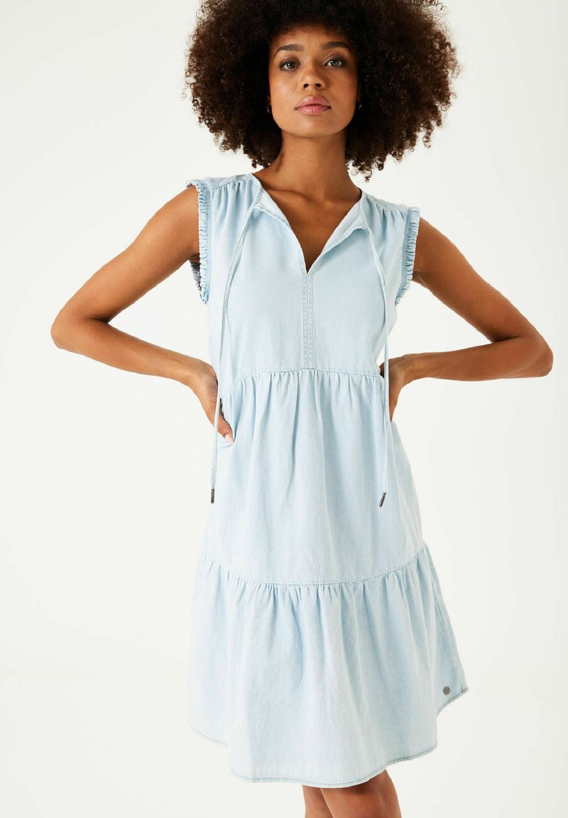 Garcia Vestido vaquero - fresh sea blue/azul - Zalando.es