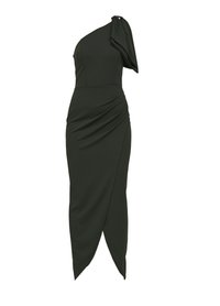 WAL G. ROBINA BOW ONE SHOULDER MAXI - Robe de soirée - forest green ...
