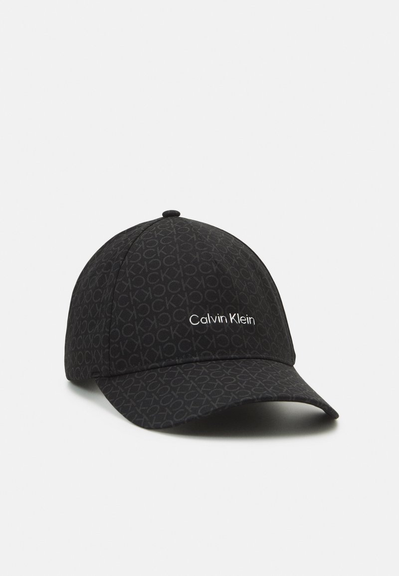 Calvin Klein MUST MONOGRAM - Cap - black/schwarz - Zalando.de