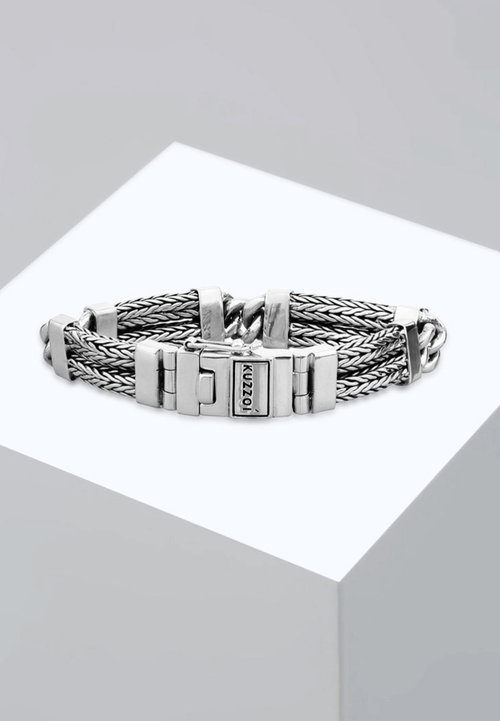 KUZZOI CHUNKY - Armband - silver/silberfarben - Zalando.ch