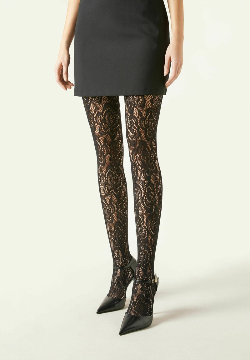 Calzedonia Rajstopy/antracytowy melanż - Zalando.pl