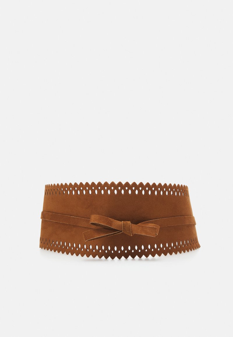 TOM TAILOR DENIM Waist belt - light brown - Zalando