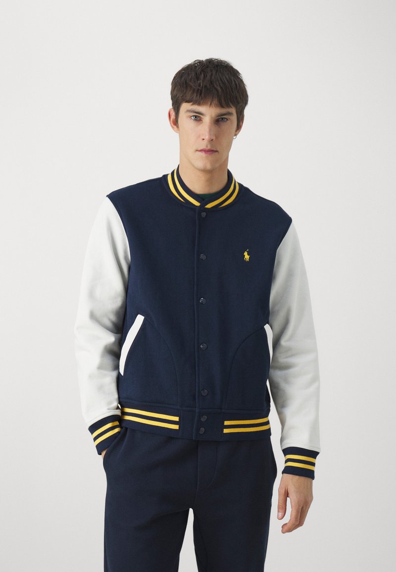 Polo Ralph Lauren Sweat Zippé Cruise Navy Bleu Marine Zalando Ch