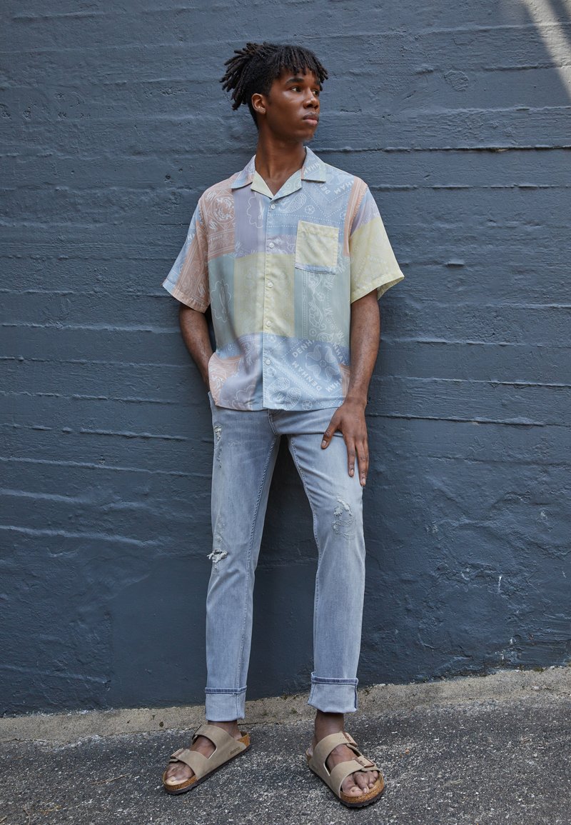 Denham RAZOR - Jeans Slim Fit - grey denim - Zalando.at