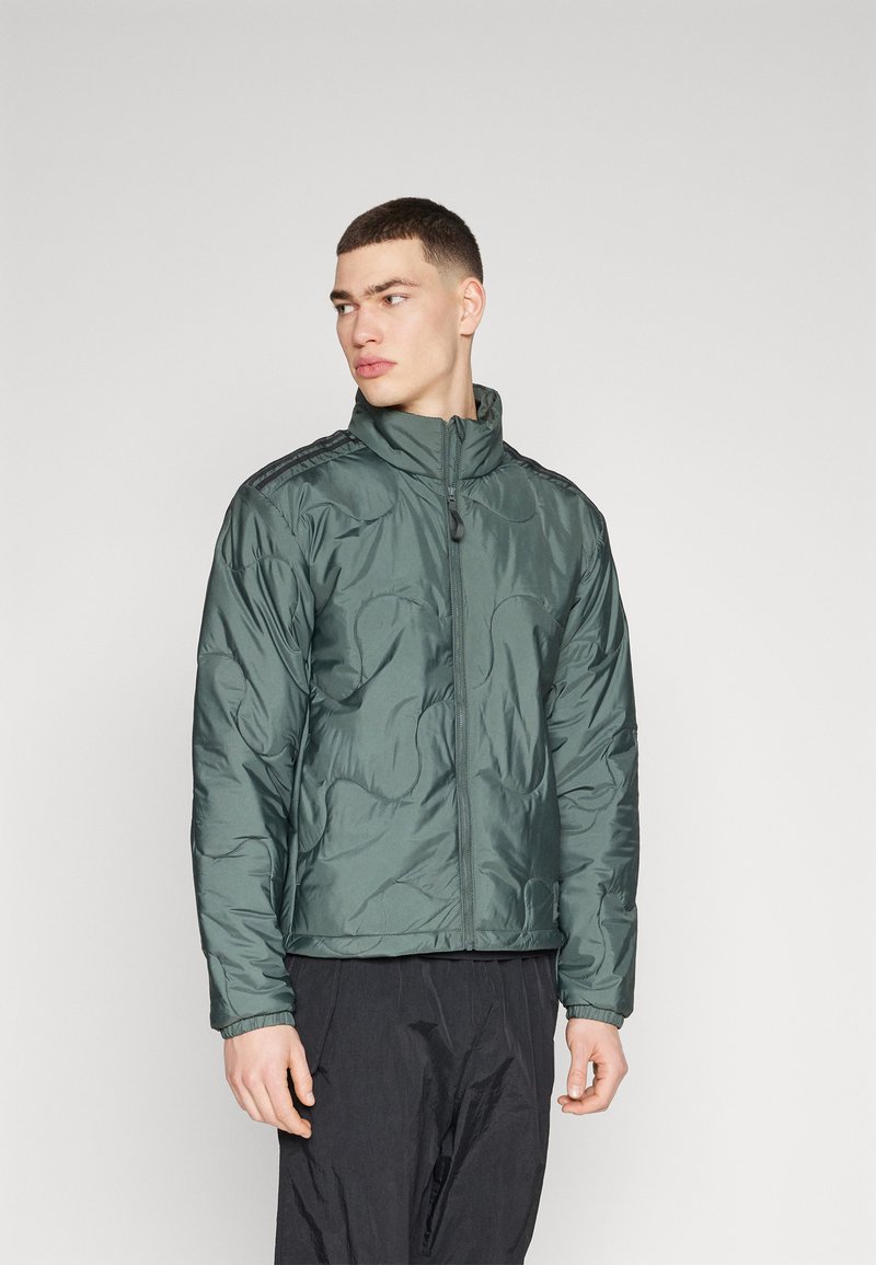 adidas Sportswear NUGANIC - Light jacket - legend ivy/dark blue ...