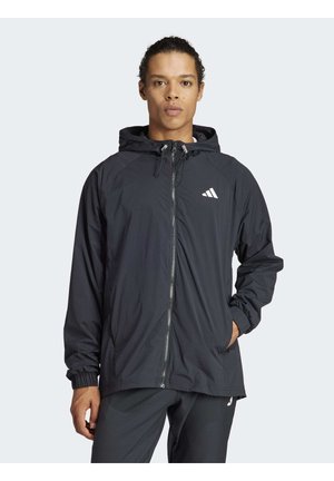 Reebok TRAINING ESSENTIALS JACKET - Trainingsjacke - black/schwarz ...