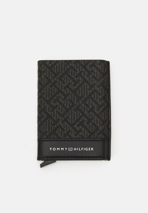 Calvin Klein DIAGONAL CARDHOLDER UNISEX - Portafoglio - black/nero ...