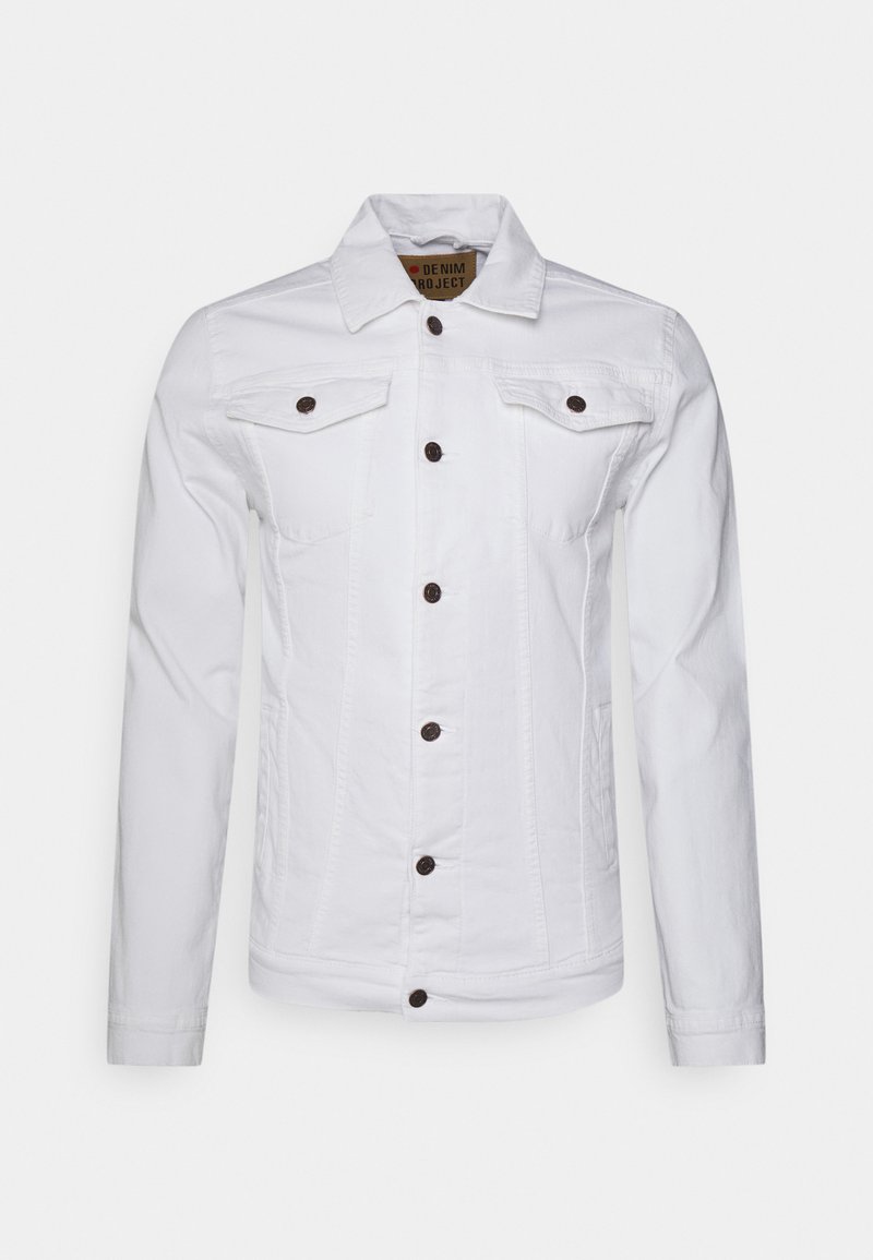 Denim Project KASH JACKET - Denim jacket - white - Zalando.ie
