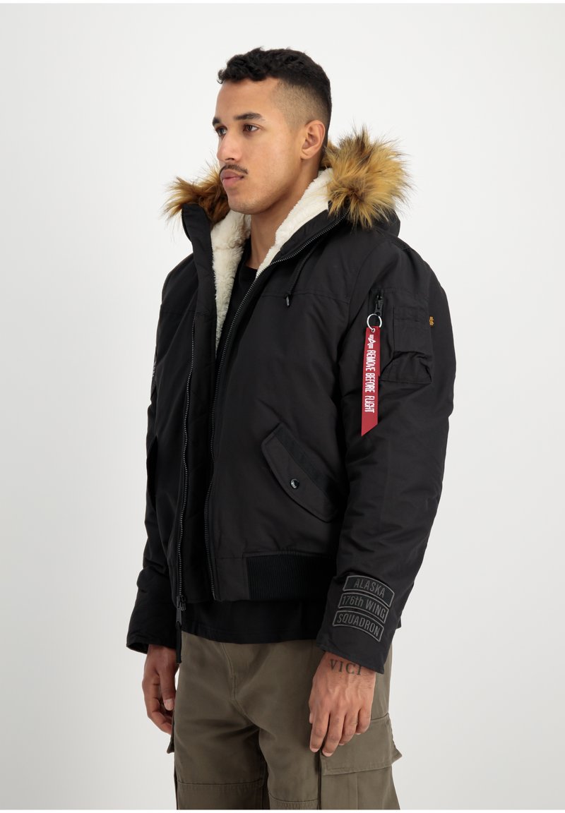 Alpha Industries ARCTIC GUARDIANS JACKET - Winter jacket - black - Zalando