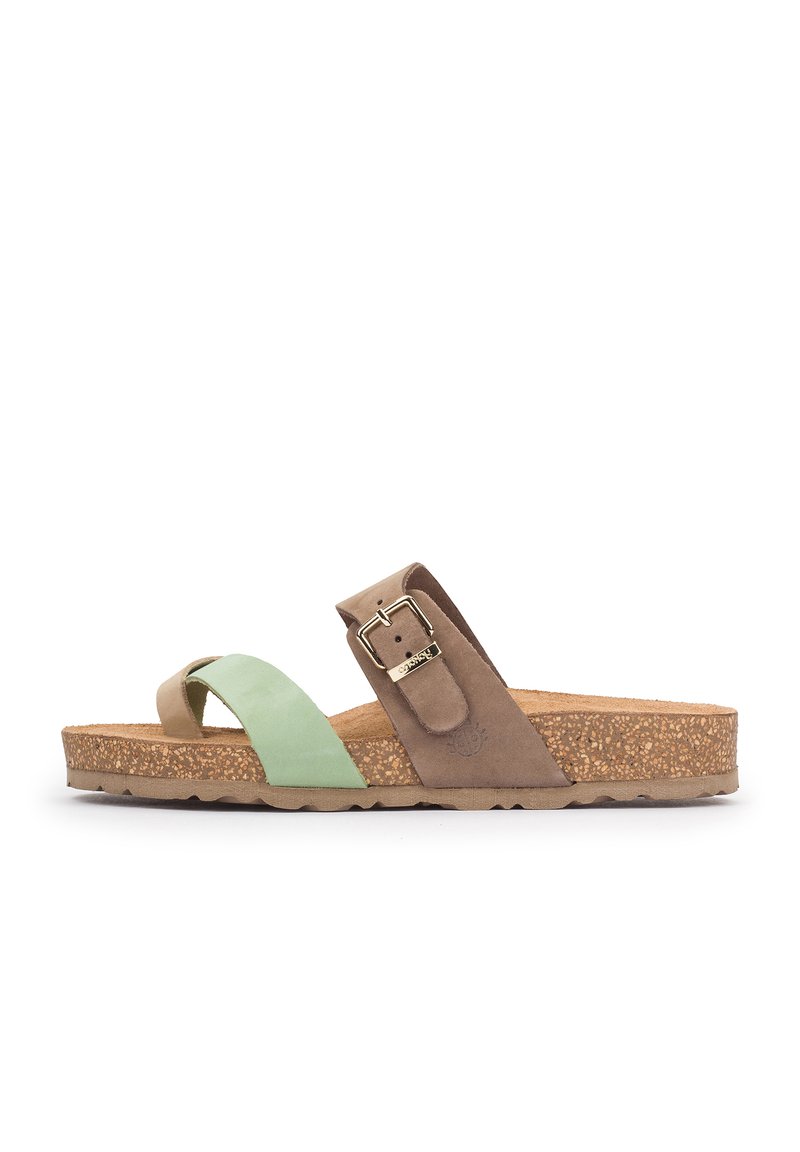 Yokono PLANA JERBA 091 - T-bar sandals - verde/green - Zalando.de