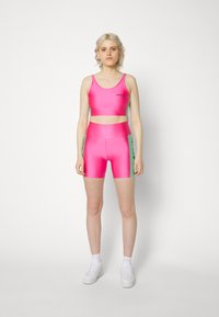 adidas Originals ORIGINALS HIGH SHINE HALTER CROP TOP - Top - pulse ...