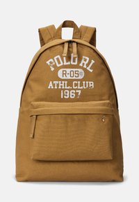 Polo Ralph Lauren CANVAS BACKPACK - Zaino - rustic tan/marrone chiaro ...
