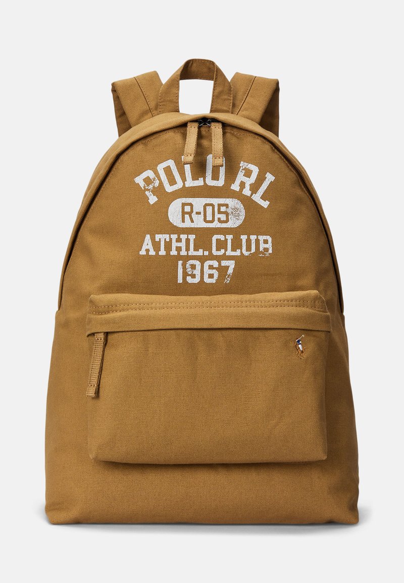 Polo Ralph Lauren CANVAS BACKPACK - Sac à dos - rustic tan/marron clair ...