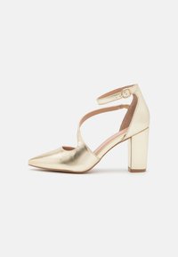 Anna Field Classic heels - gold/gold-coloured - Zalando.co.uk