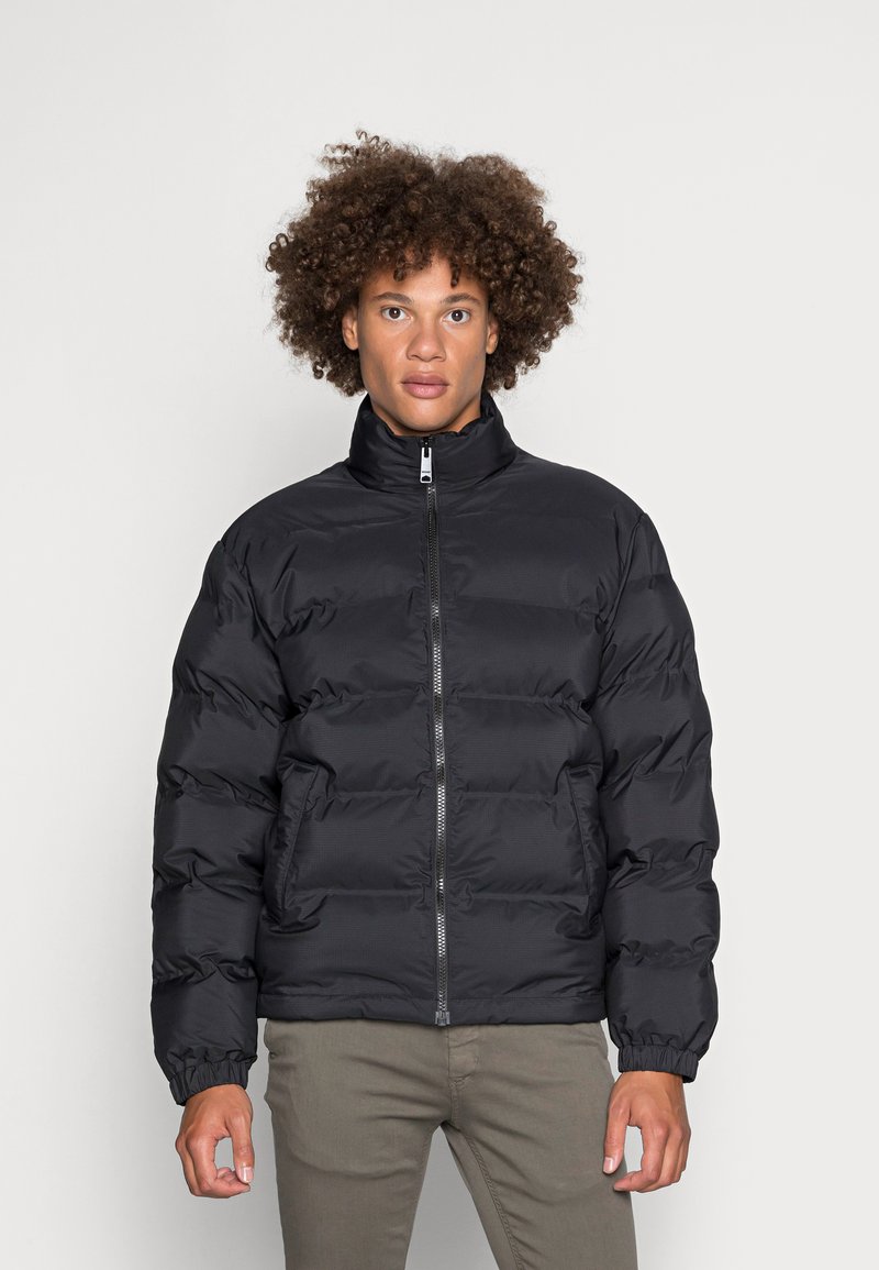 Weekday COLE PUFFER JACKET - Winter jacket - black - Zalando.ie