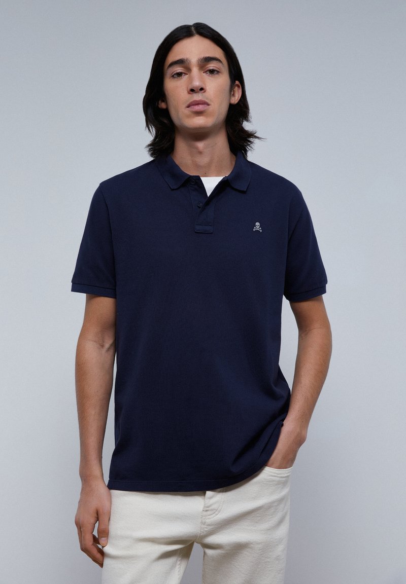 Scalpers Koszulka polo/granatowy - Zalando.pl