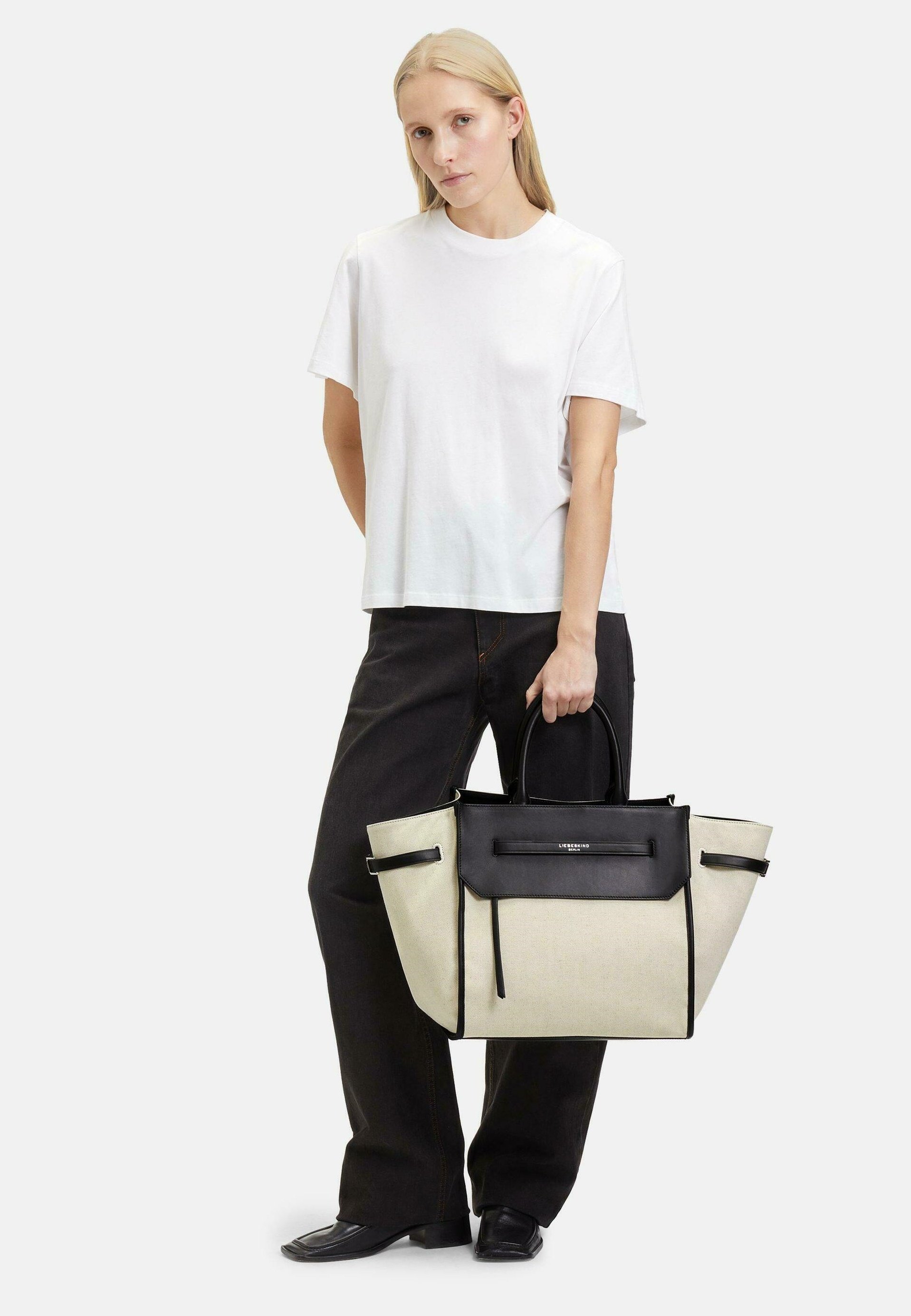 Liebeskind Berlin LORA L GERÄUMIGE TASCHE - Handtasche - beige - Zalando.ch