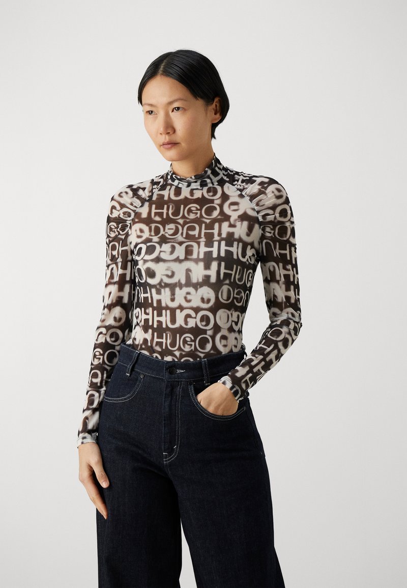 HUGO DAMARYLLIS - Camiseta de manga larga - open miscellaneous/blanco ...