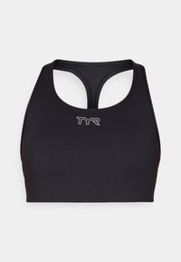 TYR CLASS SPORTS BRA - Medium support sports bra - black - Zalando