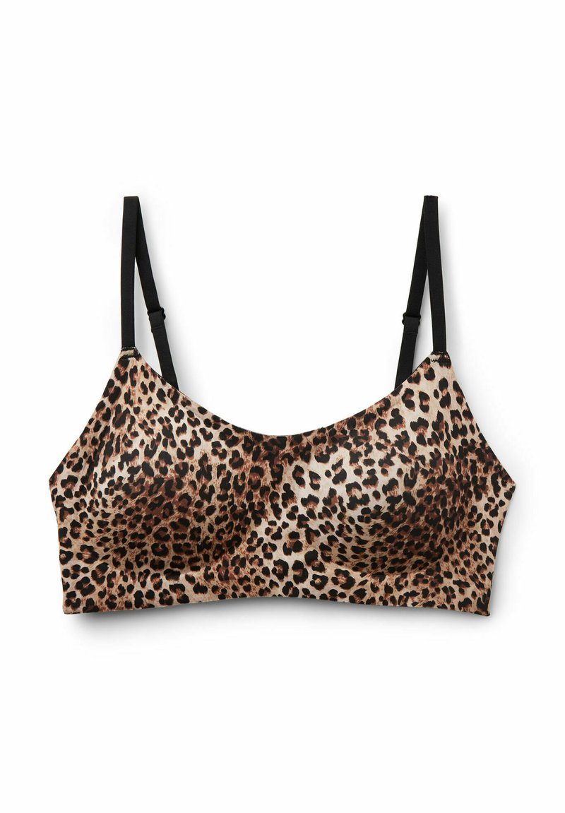 Tezenis NATURAL LIFTING LASER CUT - Soutien-gorge invisible - Brown ...