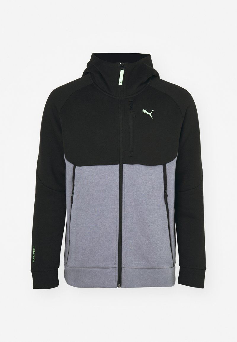 Puma Felpa con zip - cast iron/grigio - Zalando.it