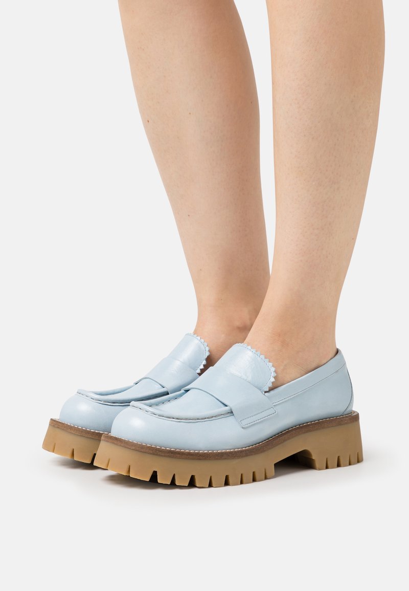 Billi Bi Mocasines - baby blue/azul claro - Zalando.es