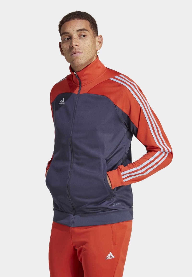 adidas Sportswear TIRO - Training jacket - shadow navy preloved red ...
