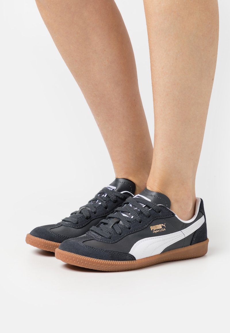 Puma SUPER LIGA OG RETRO - Trainers - new navy/white/black - Zalando.ie