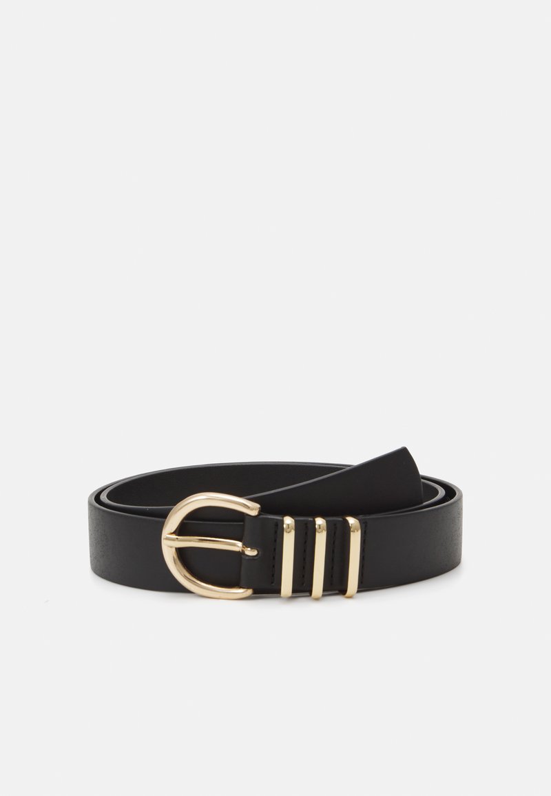 Vero Moda VMELISA BELT - Belt - black/gold/black - Zalando.co.uk